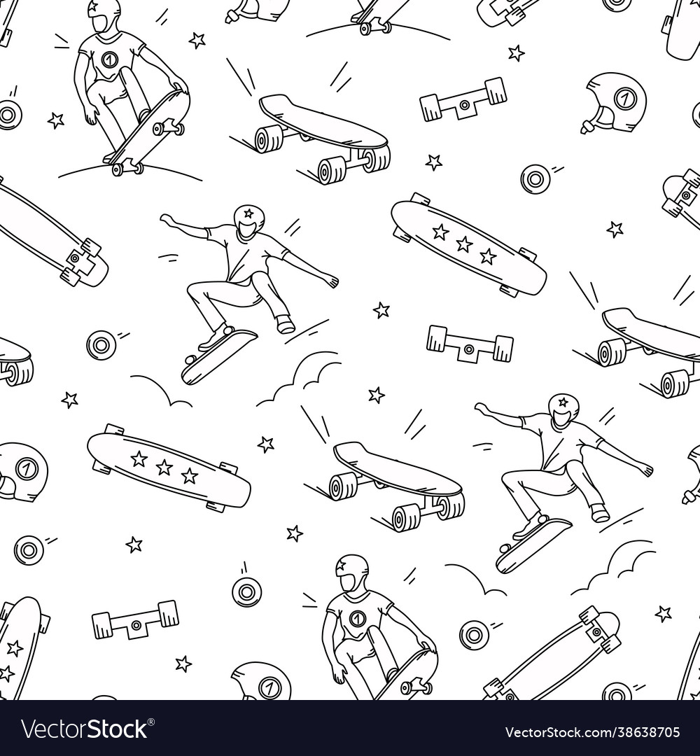 Skateboard a teenager performs tricks Royalty Free Vector Skateboard a teenager performs tricks Royalty Free Vector