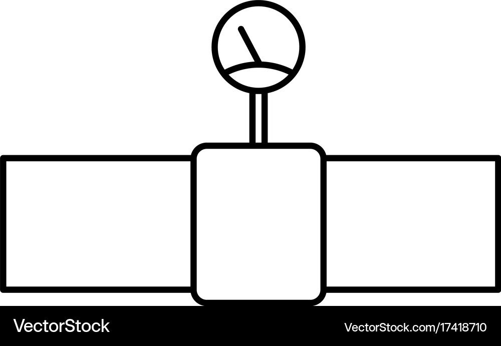 Gas pipe icon Royalty Free Vector Image - VectorStock