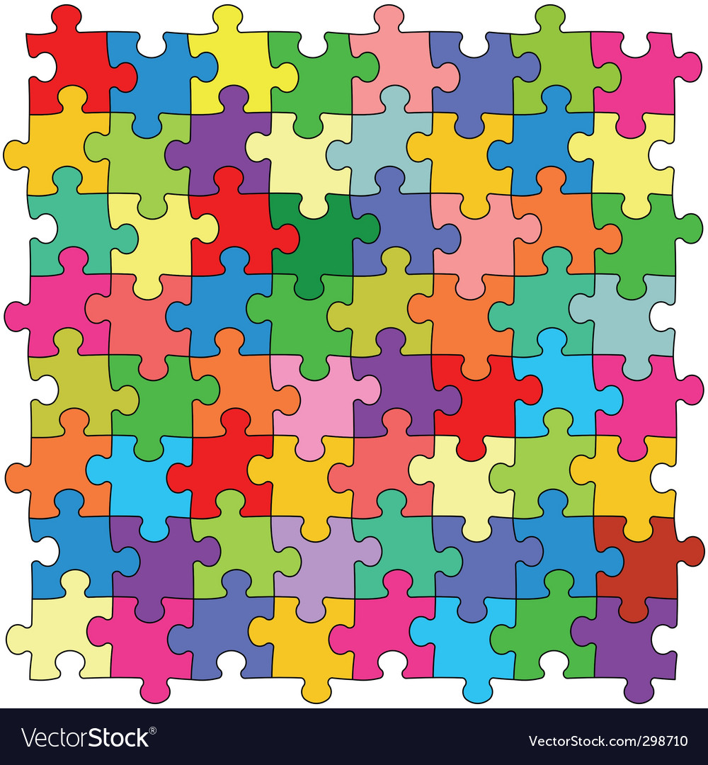 Puzzles Royalty Free Vector Image - VectorStock