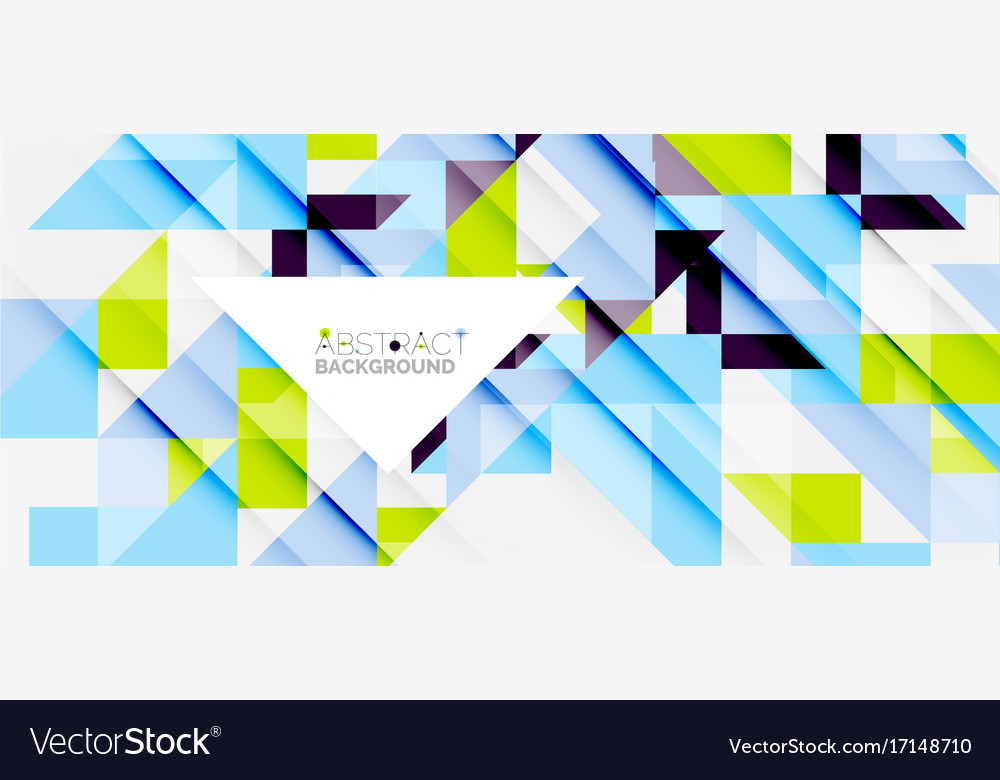 Triangle pattern design background Royalty Free Vector Image