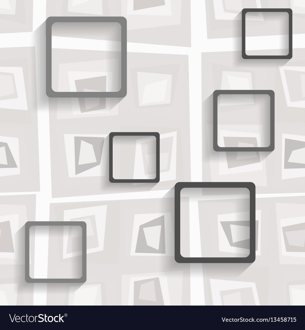 Pattern with squares Royalty Free Vector Image