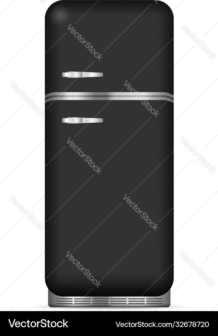 Classic fridge Royalty Free Vector Image - VectorStock