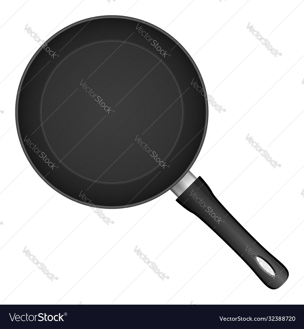 Frying pan Royalty Free Vector Image - VectorStock