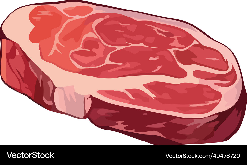Meat product steak icon design Royalty Free Vector Image