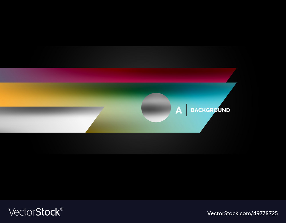Dynamic lines geometric background visual Vector Image