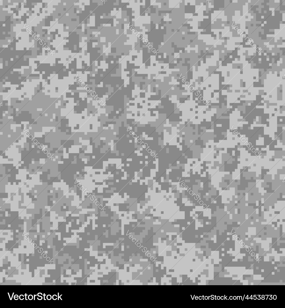 Pixel camouflage for a soldier army uniform Vector Image