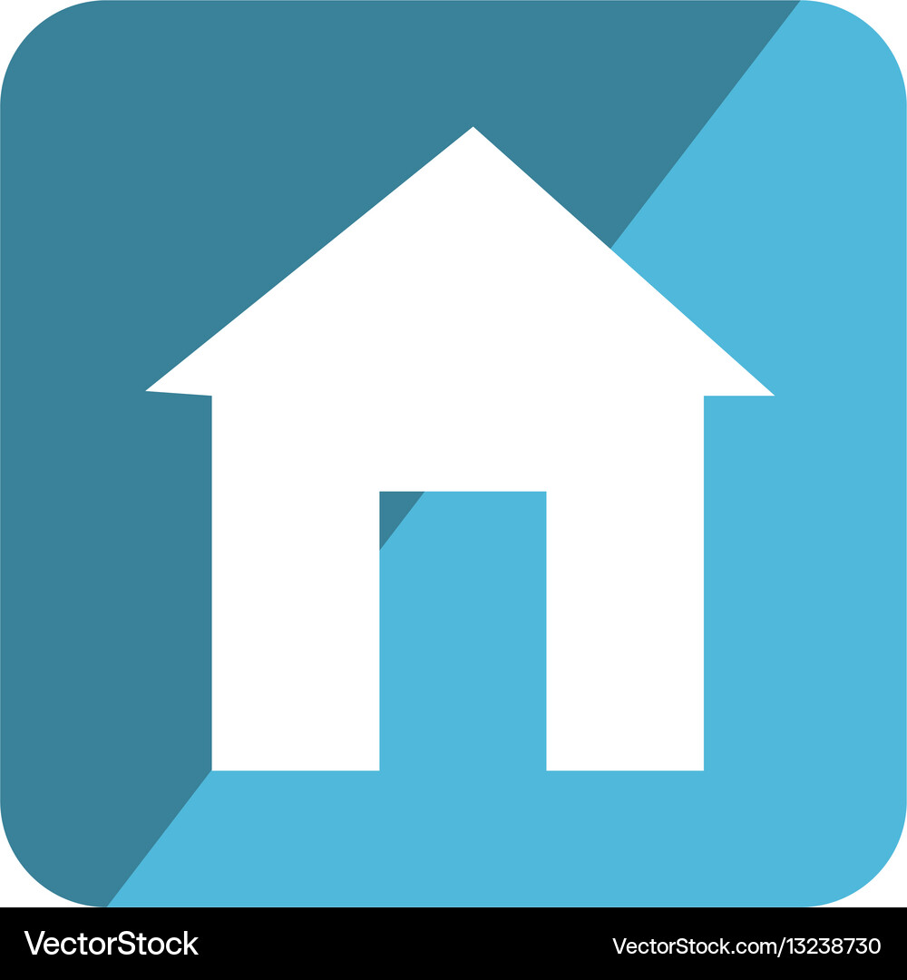 Real estate house icon Royalty Free Vector Image