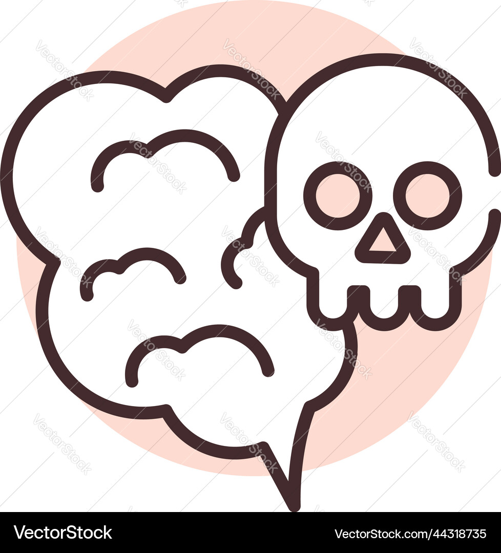 Disaster toxic gas on white background Royalty Free Vector