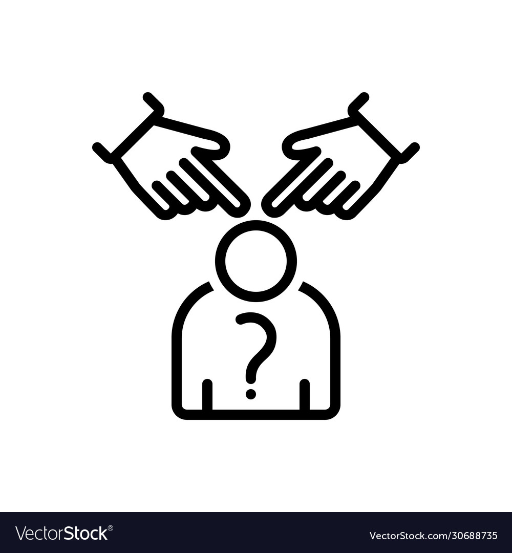 Guilty Royalty Free Vector Image - VectorStock