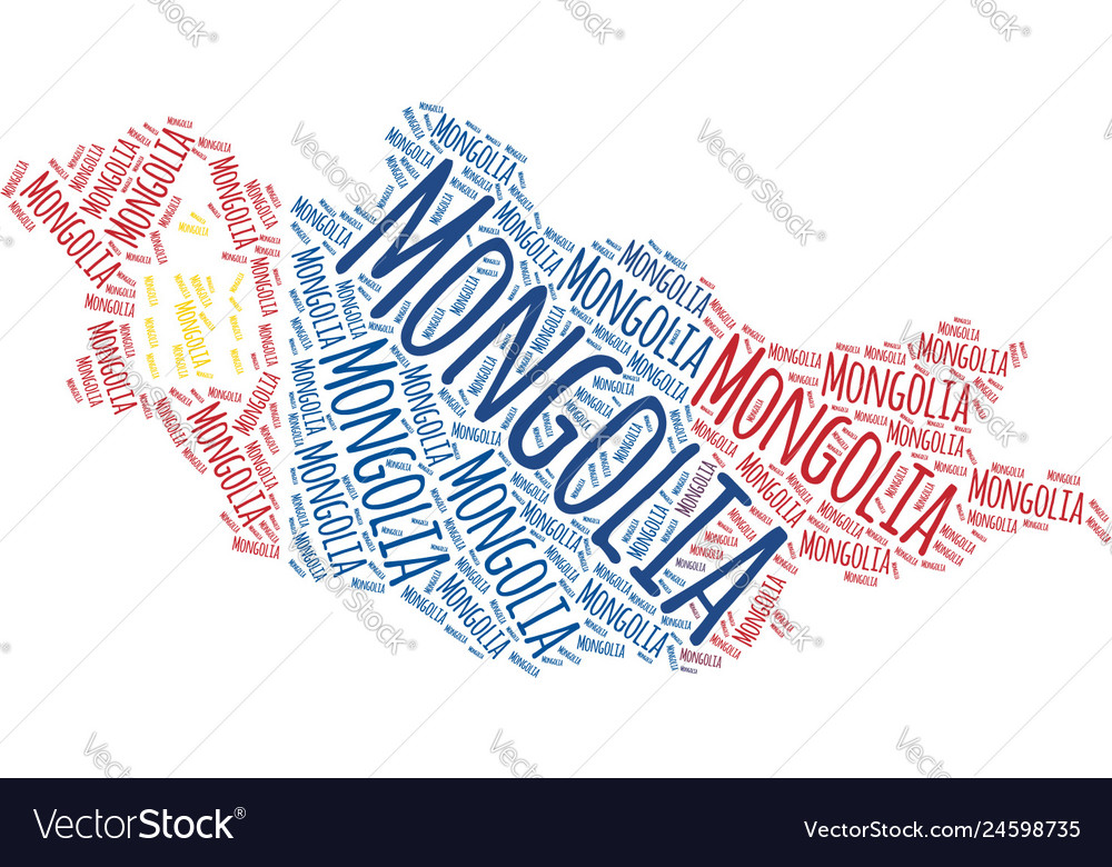 Mongolia Royalty Free Vector Image - VectorStock