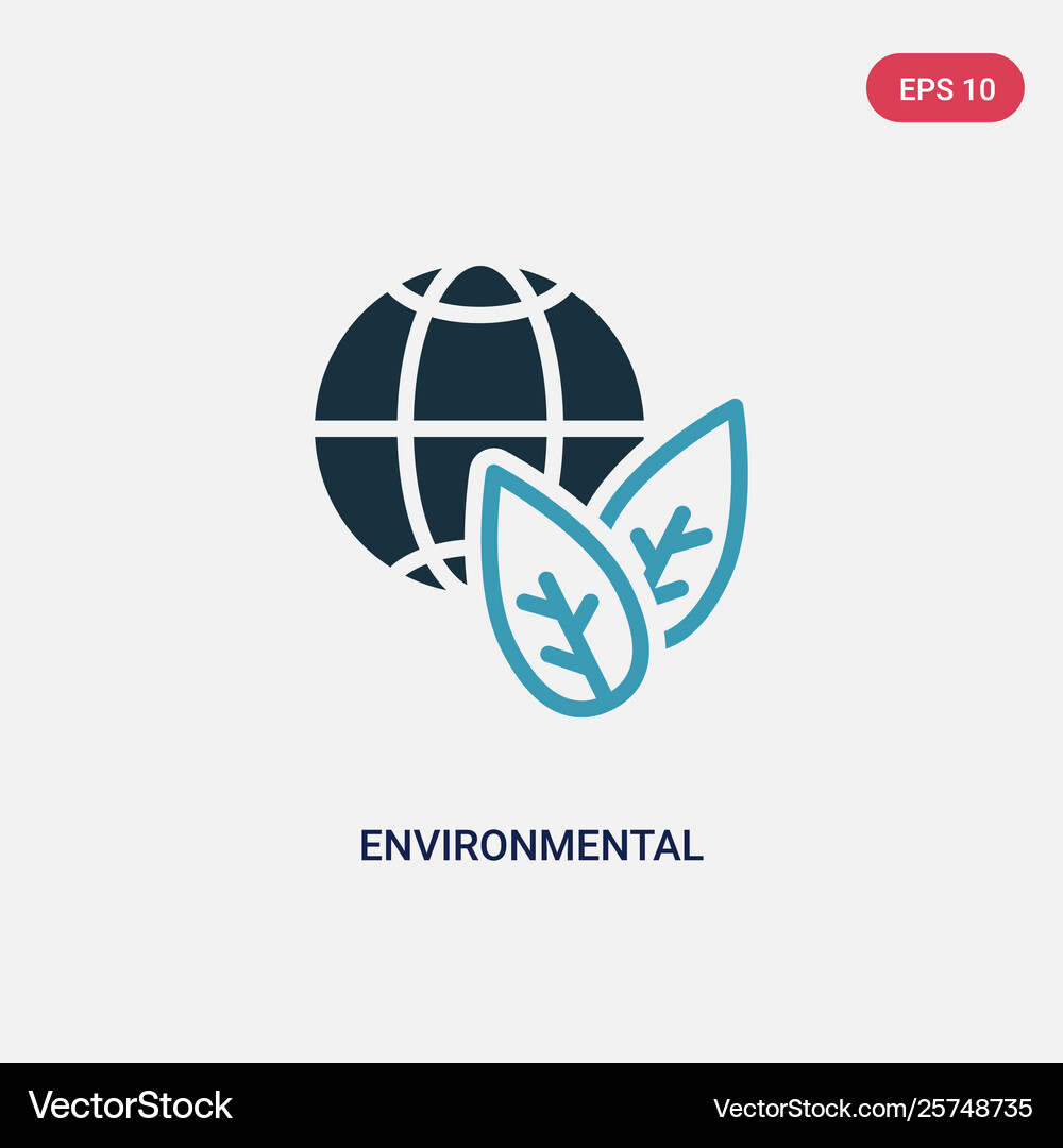 Two color environmental icon from smart home Vector Image