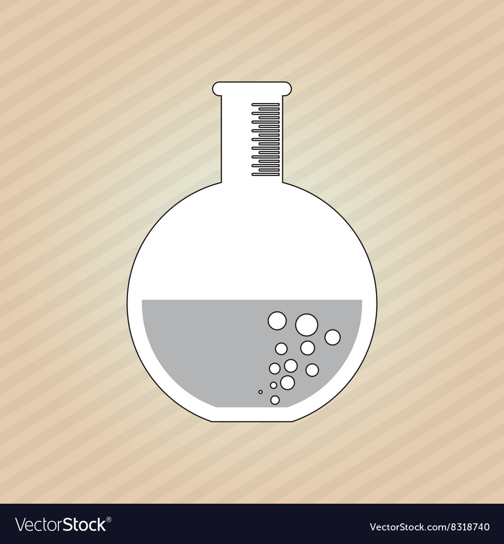 Flask icon design Royalty Free Vector Image - VectorStock