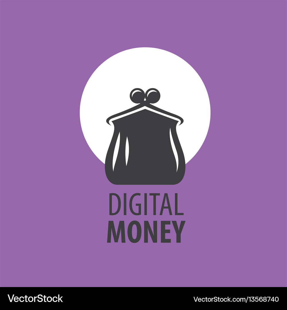 Logo purse Royalty Free Vector Image - VectorStock