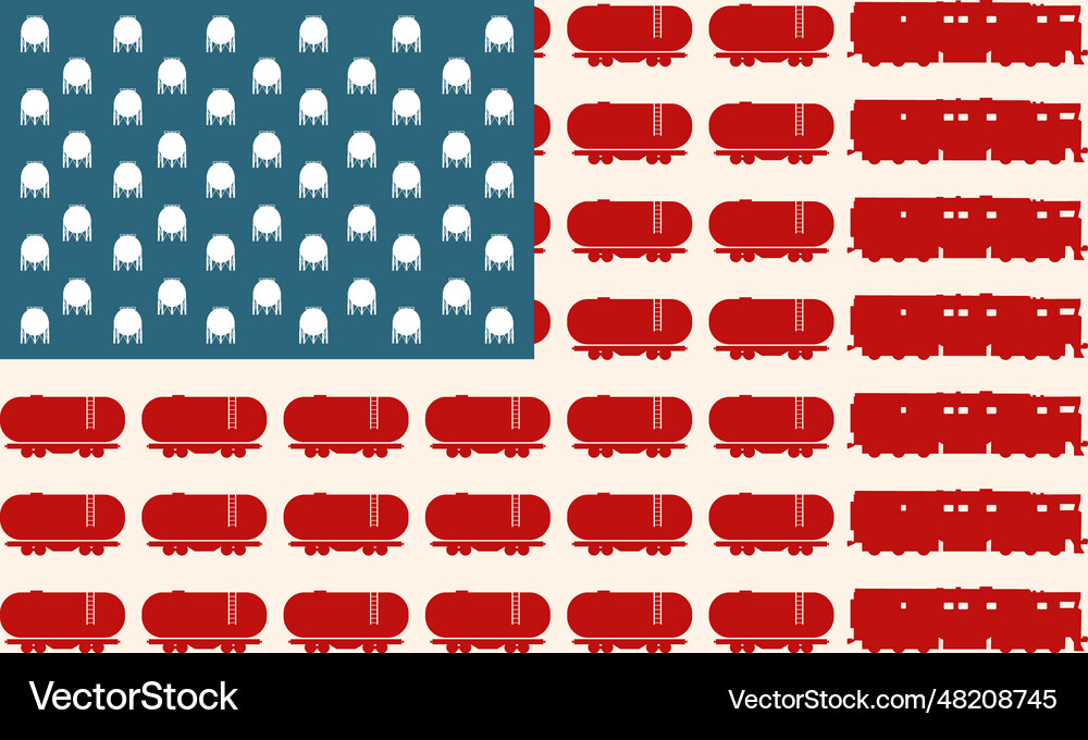 Energy generation and transportation gas storage Vector Image