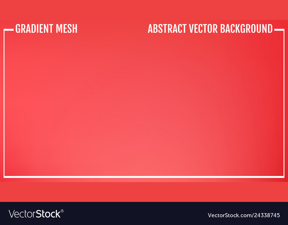 Gradient red abstract background Royalty Free Vector Image