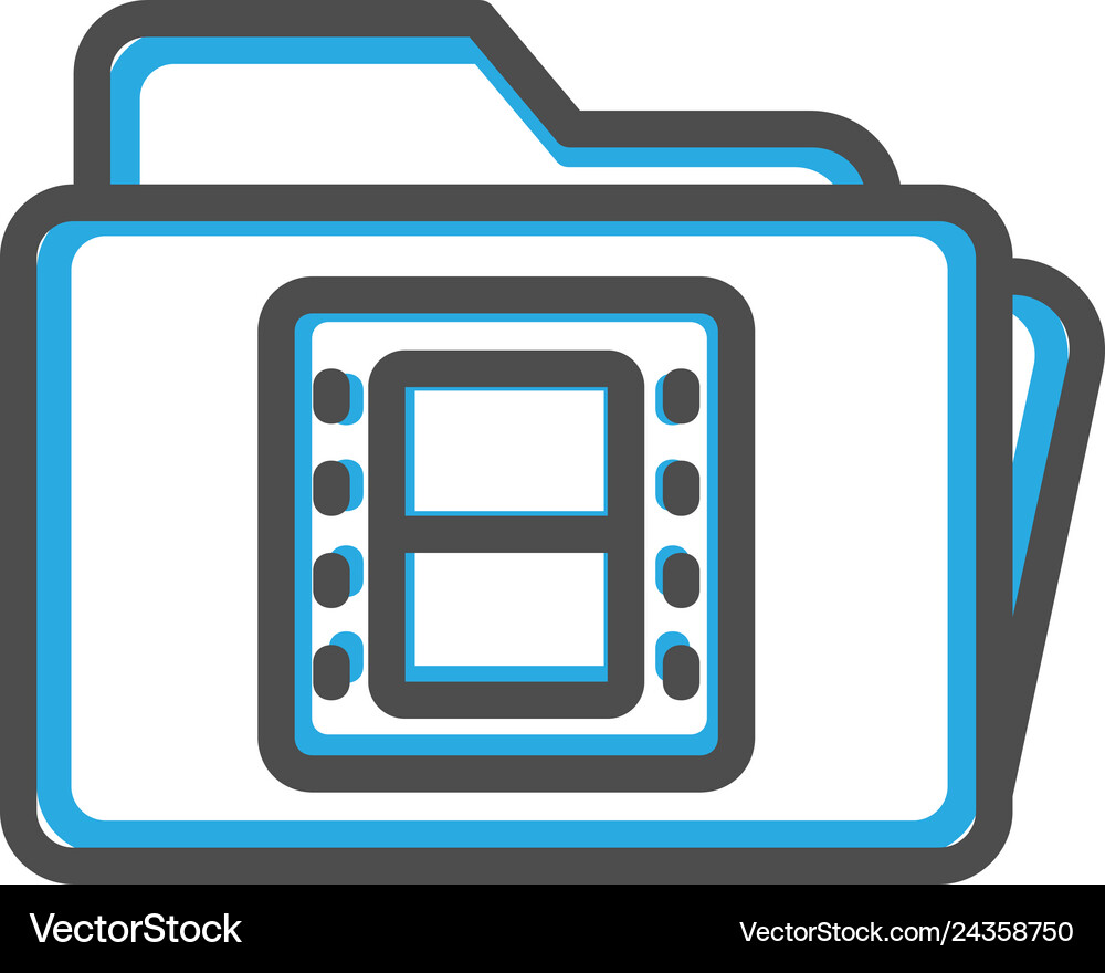 Folder icon design icon design photography Vector Image