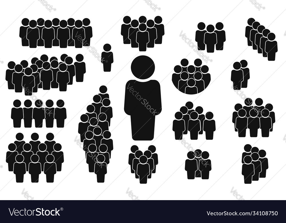 Groups business team people Royalty Free Vector Image