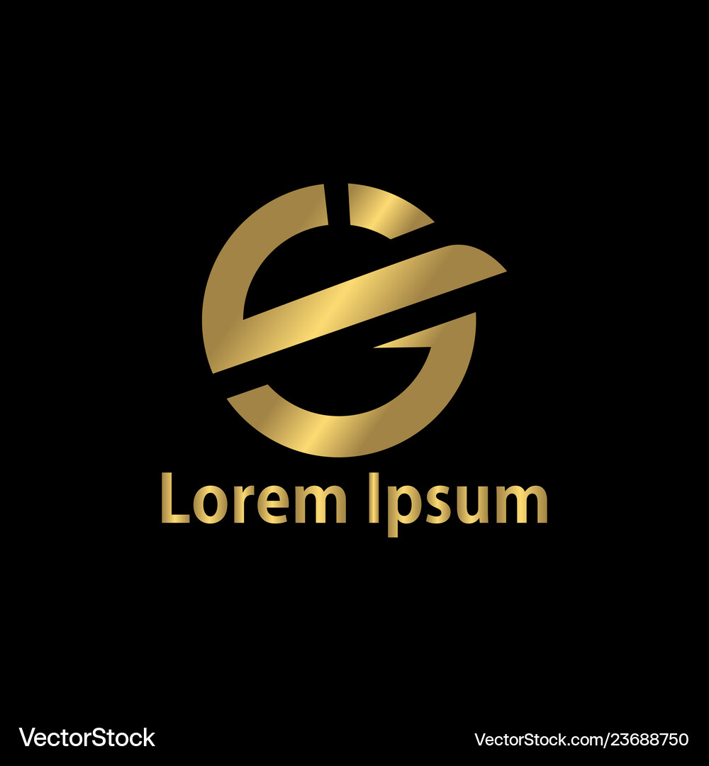 Letter s business logo Royalty Free Vector Image