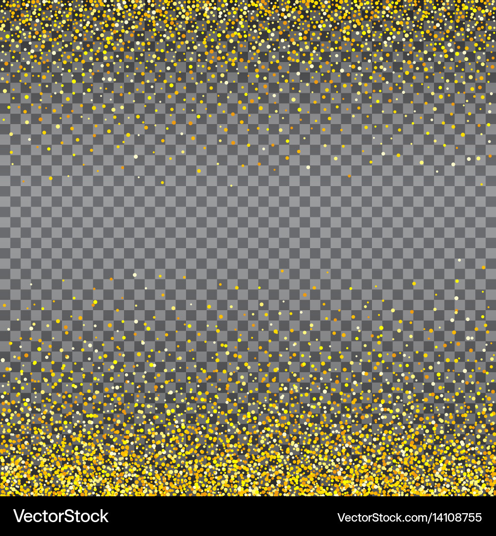 Abstract gold glitter splatter background for the Vector Image