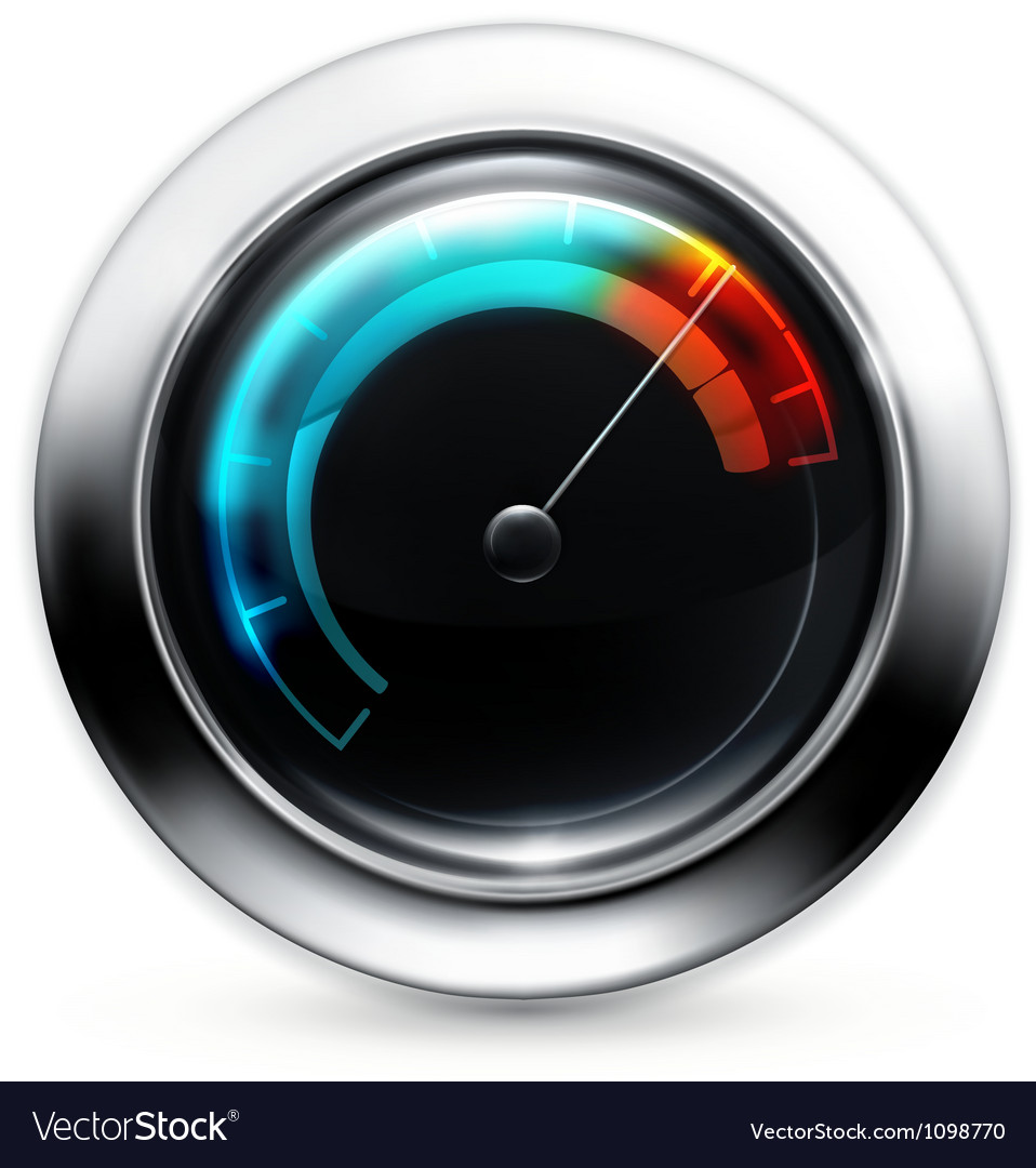 Speedometer Royalty Free Vector Image - VectorStock