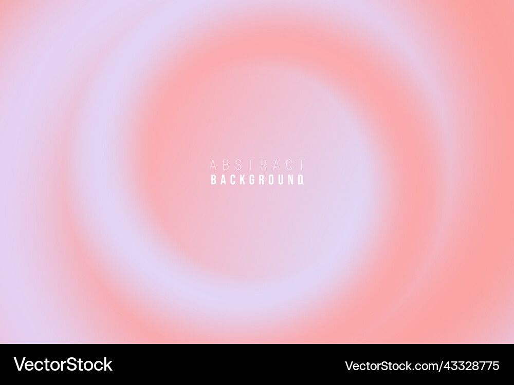 Abstract blurred color swirl radial background Vector Image