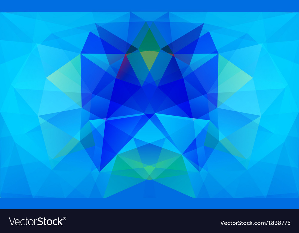 Polygonal background Royalty Free Vector Image