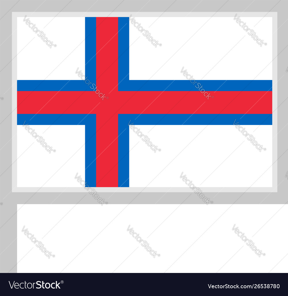 Flag on flagpole rectangular shape icon white Vector Image