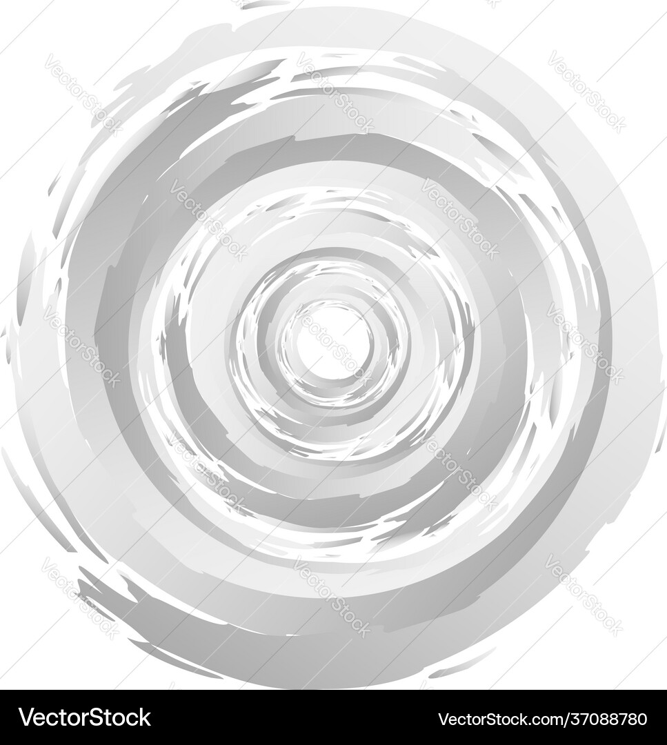 Grungy paint ink stain circle splatter splash Vector Image