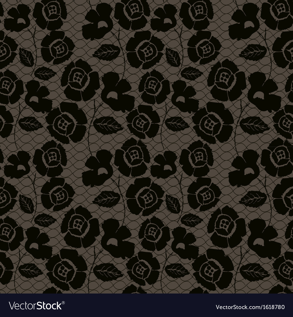 Seamless lace pattern Royalty Free Vector Image