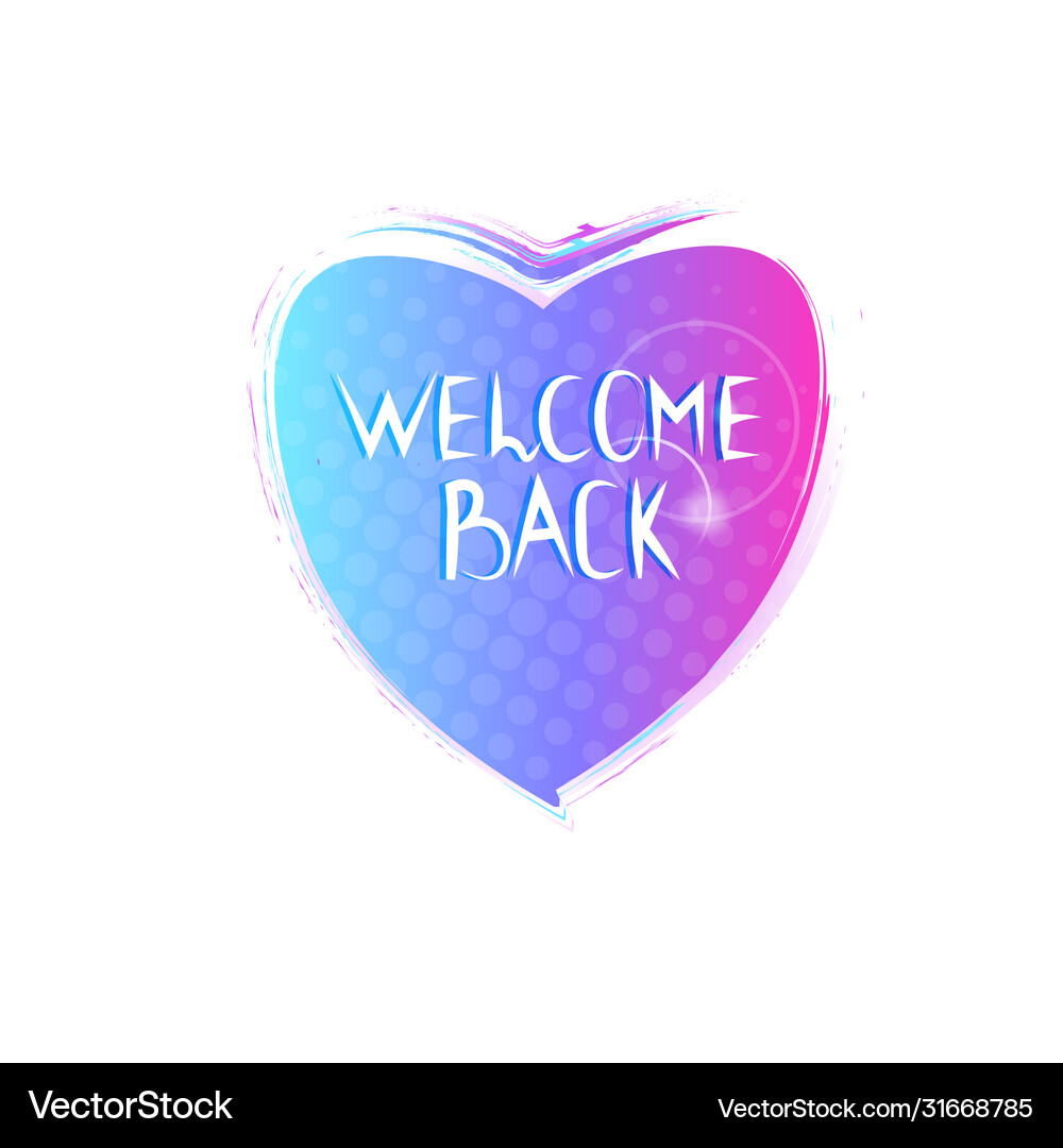Welcome back special price sticker coronavirus Vector Image