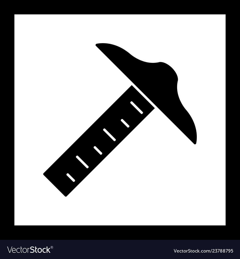 Drafting tool icon Royalty Free Vector Image - VectorStock