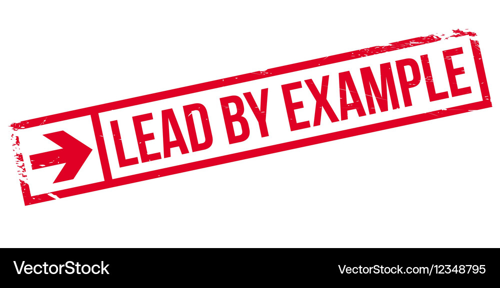 Lead example stamp Royalty Free Vector Image - VectorStock