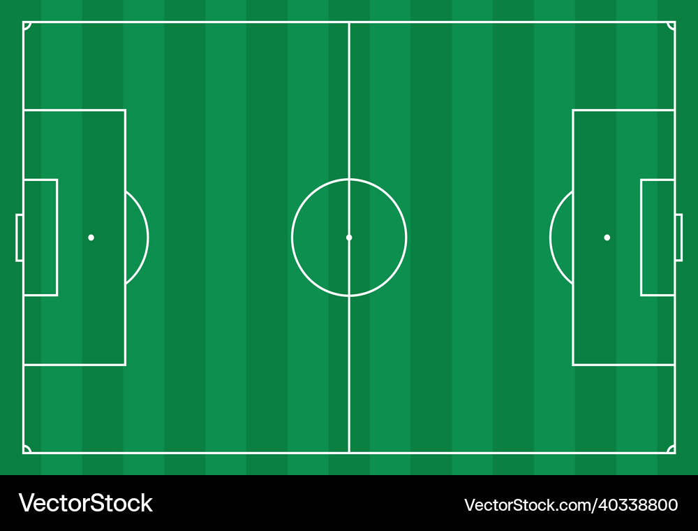 Football field background Royalty Free Vector Image