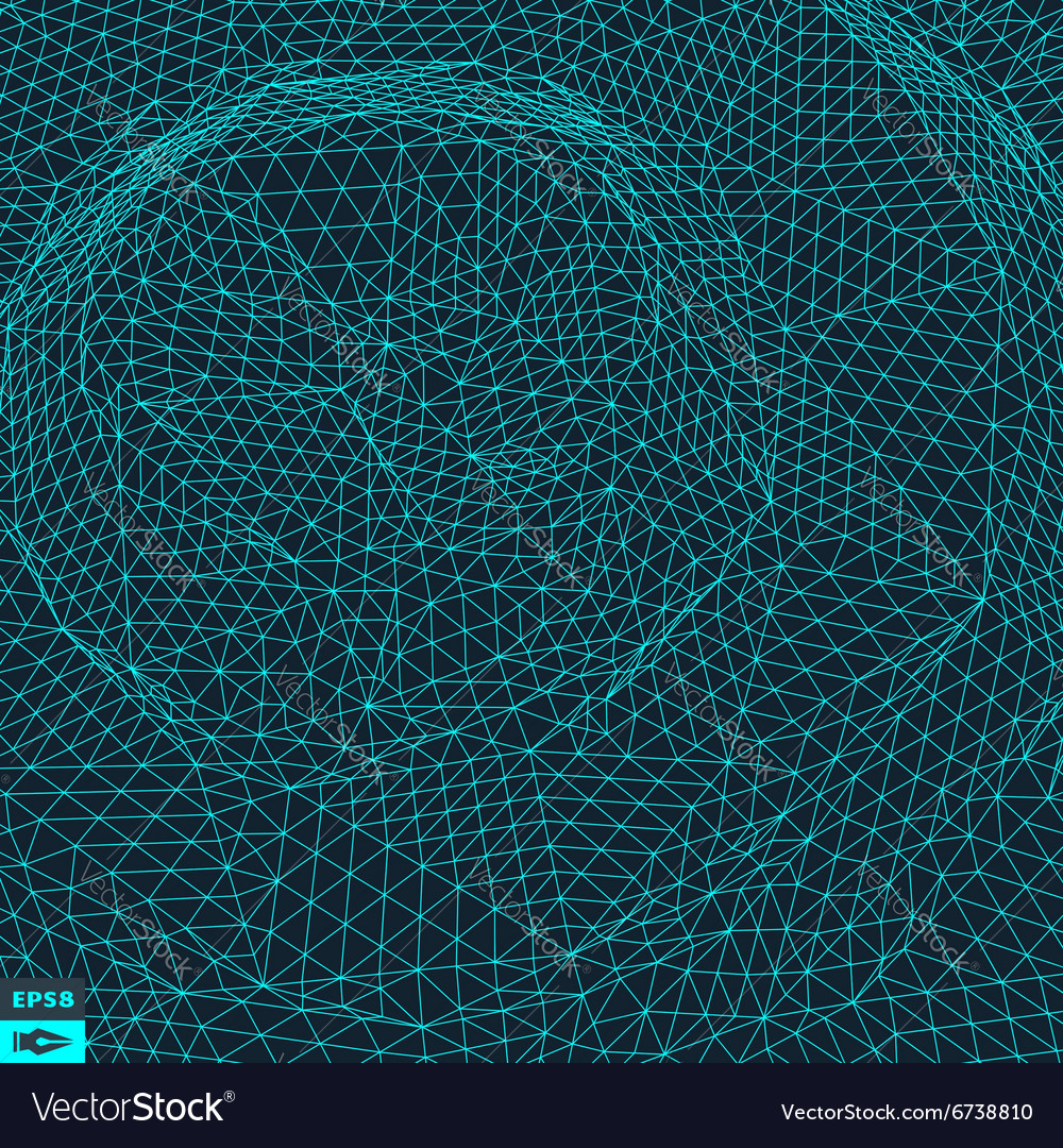 Grid background 3d Royalty Free Vector Image - VectorStock