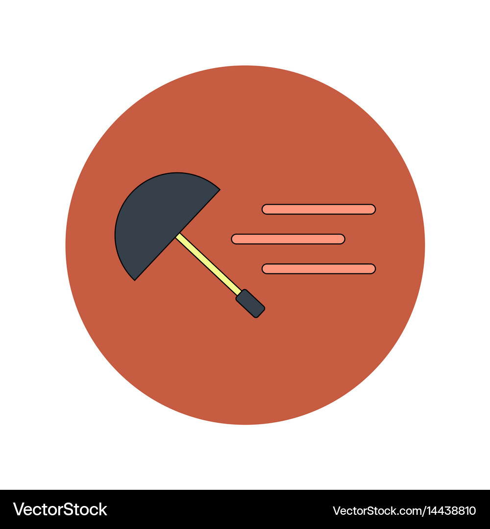 In flat design of flying Royalty Free Vector Image