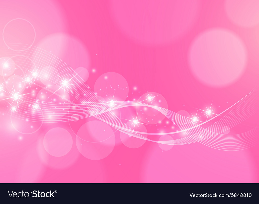 Sparkling Pink Abstract Background Royalty Free Vector Image