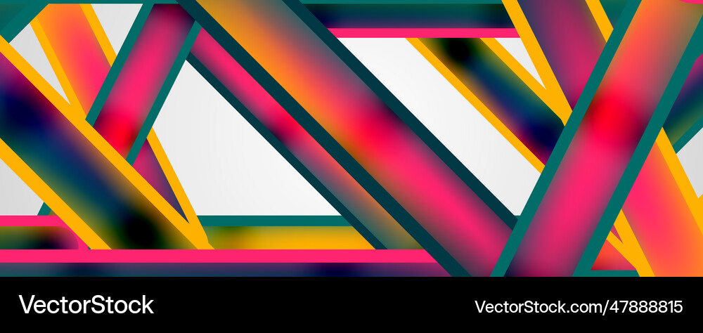 Minimalist straight line abstract background Vector Image