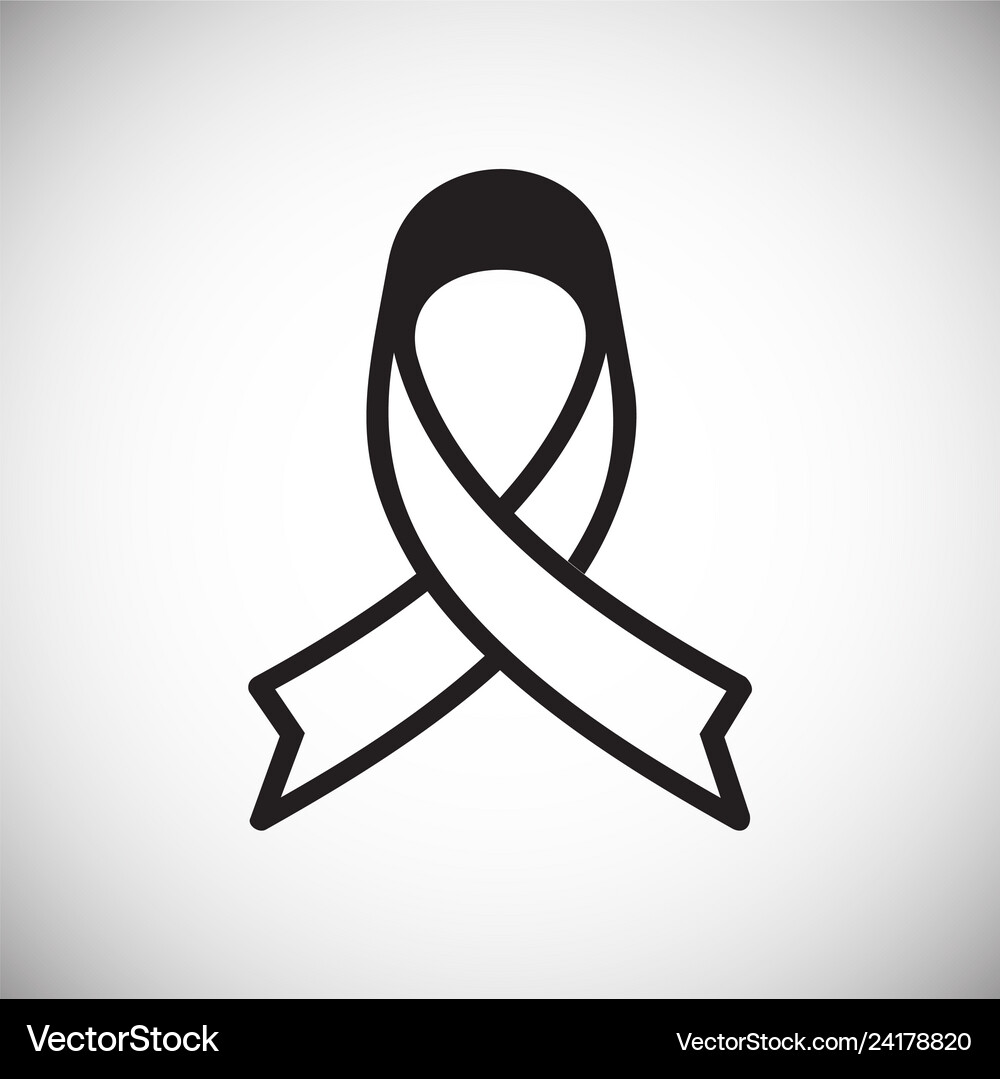 Awareness icon on background for graphic and web Vector Image