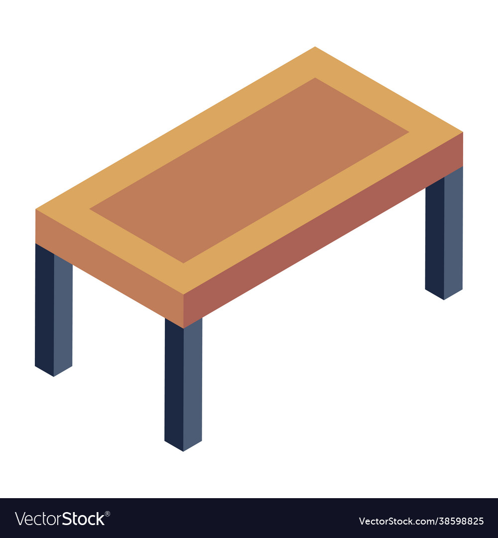 Table Royalty Free Vector Image - VectorStock