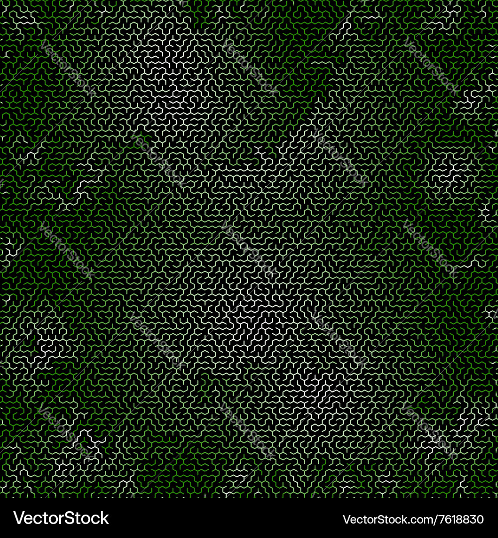 Green labyrinth background kids maze Royalty Free Vector