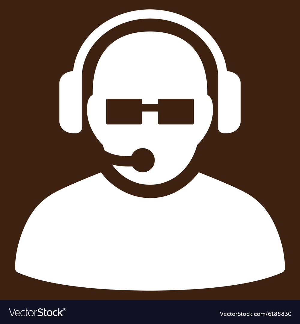 Operator icon Royalty Free Vector Image - VectorStock