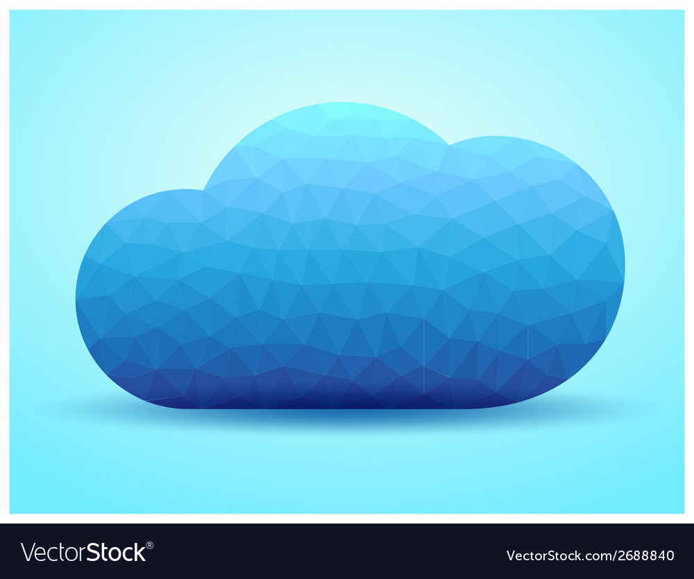 Cloud abstract Royalty Free Vector Image - VectorStock