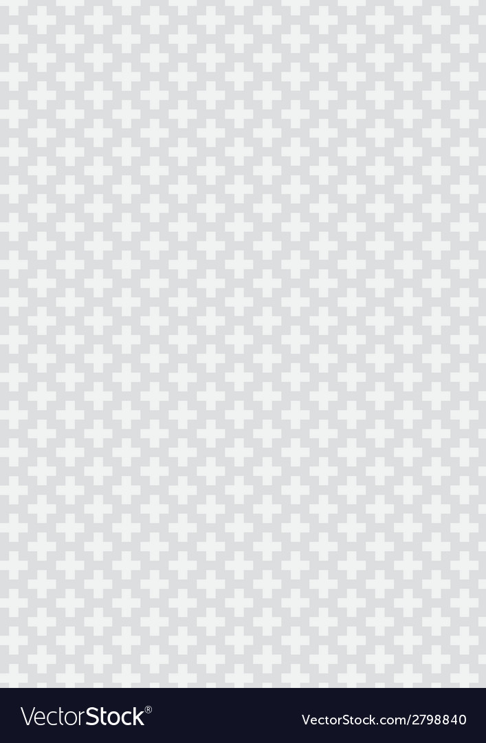 Plus pattern background Royalty Free Vector Image