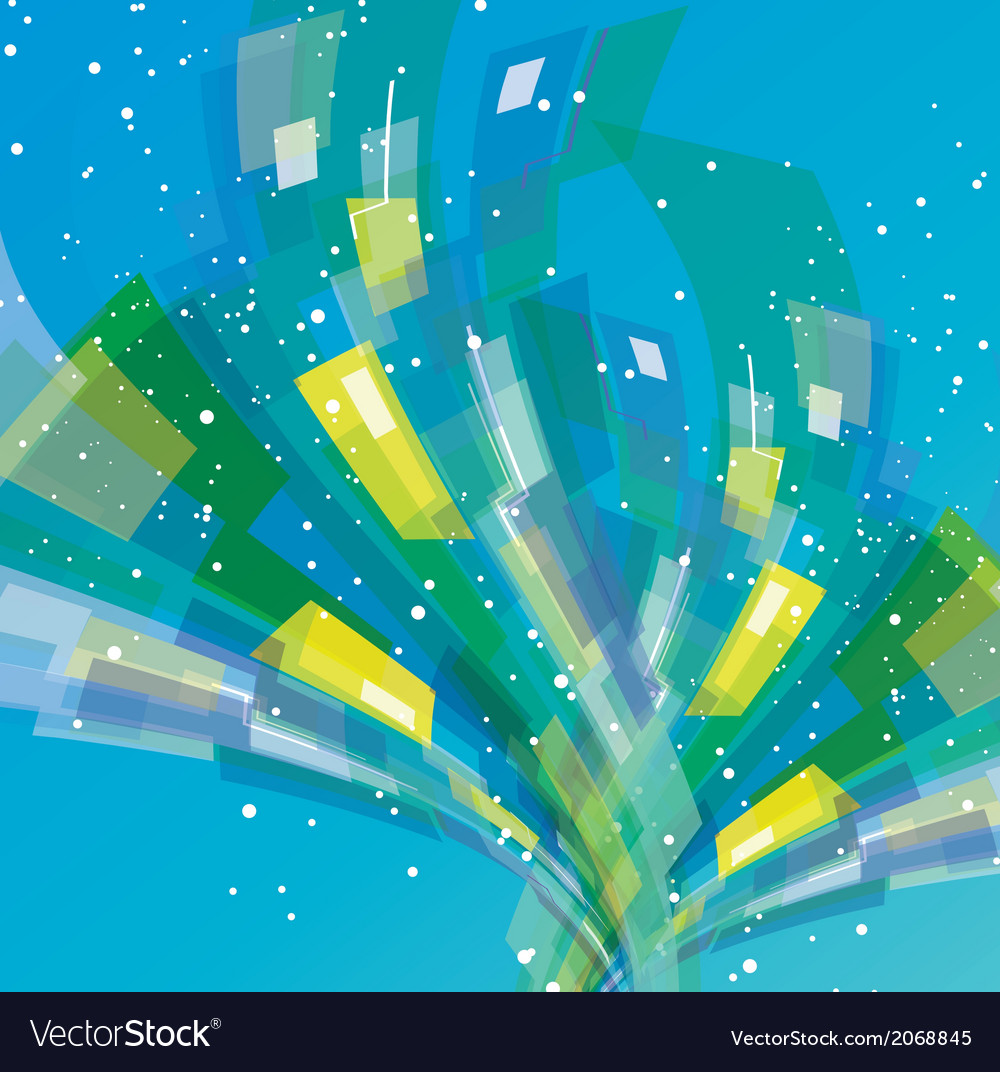 Abstract dynamic background Royalty Free Vector Image