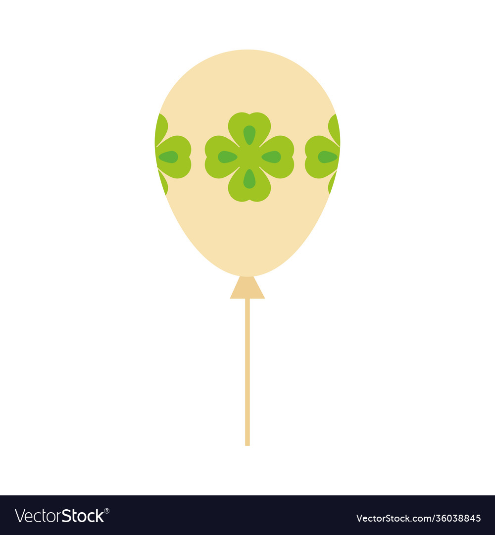 Happy st patricks day decoration balloons Vector Image