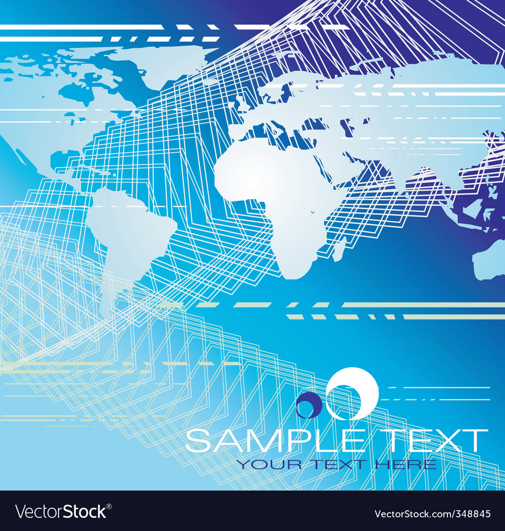 World background Royalty Free Vector Image - VectorStock