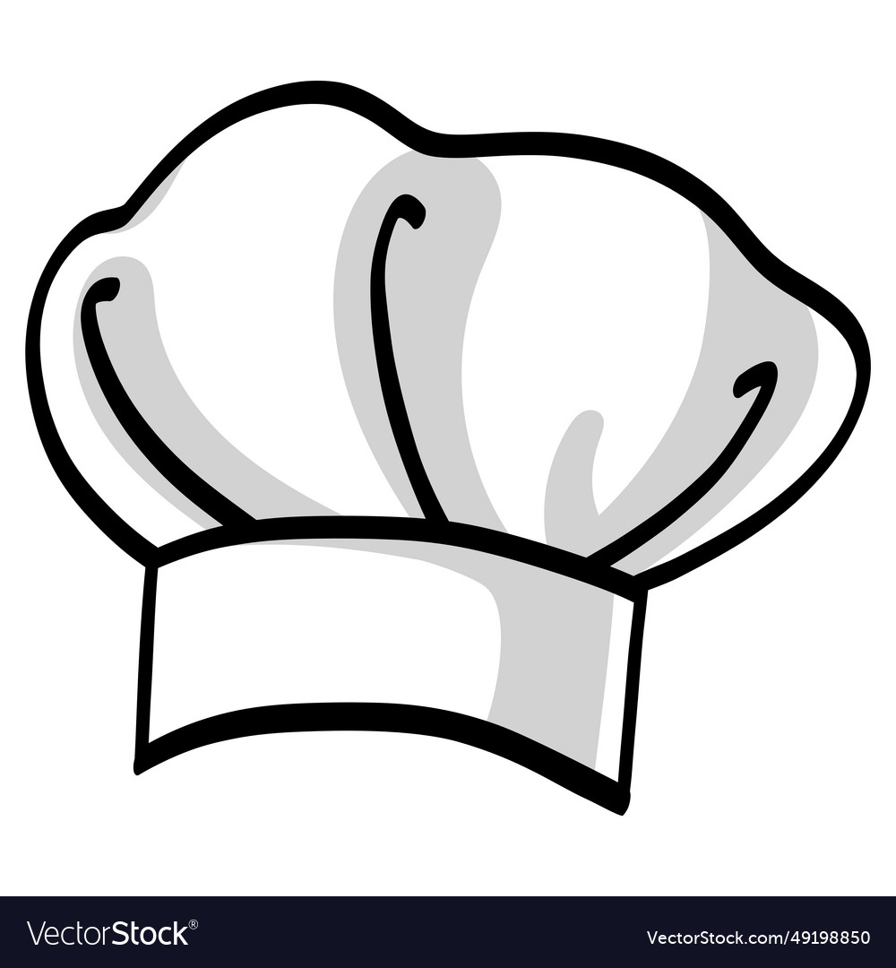 Chef hat cap Royalty Free Vector Image - VectorStock