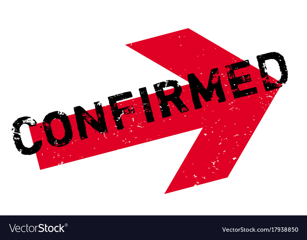 Confirmed rubber stamp Royalty Free Vector Image Confirmed rubber stamp Royalty Free Vector Image