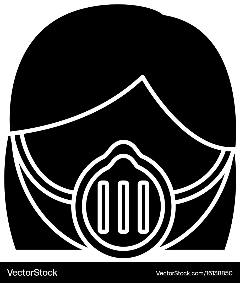 Medical mask design Royalty Free Vector Image - VectorStock