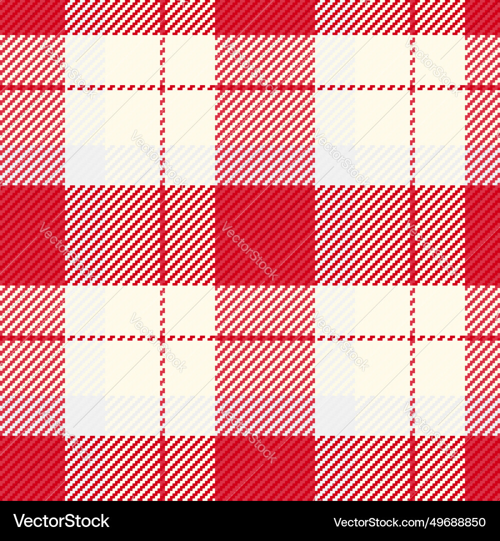 Seamless textile of background fabric check Vector Image